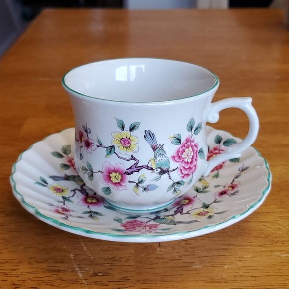 Old Foley | Dining | Vintage Old Foley Cup And Saucer Chinese Rose ...